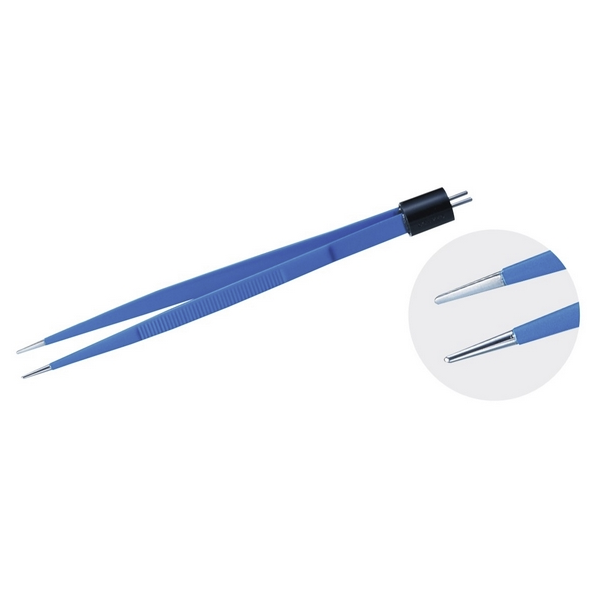 ConMed Bipolar Forceps, Semkin, Straight, Insulated, 6", 1.5mm Tip ...