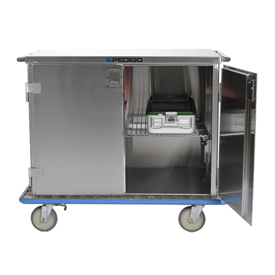 Pedigo Dual-Door Stainless Case Cart For Sale | SW Medical – Southwest ...