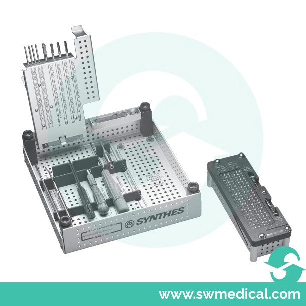 Synthes 3.0MM Cannulated Screw + Instrument Set 105.17 | SW Medical